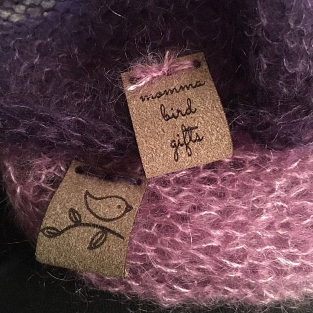 Custom Tag, Ultra Suede, Tag, Fabric Custom Tag, Personalized, Suede ...