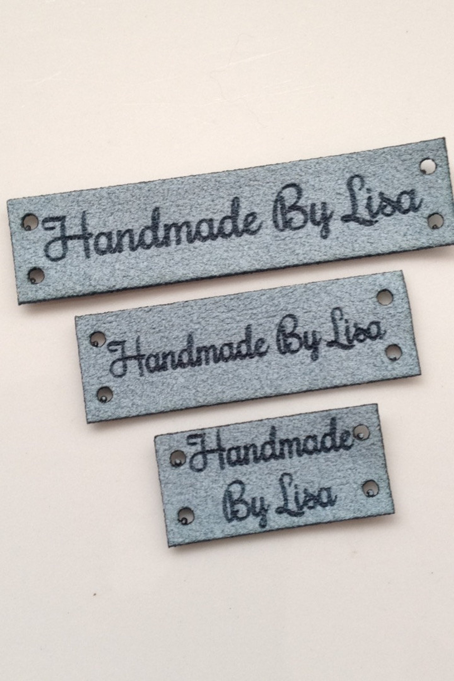 Custom Tag Ultra Suede Tag Fabric Custom Tag Personalized | Etsy Canada