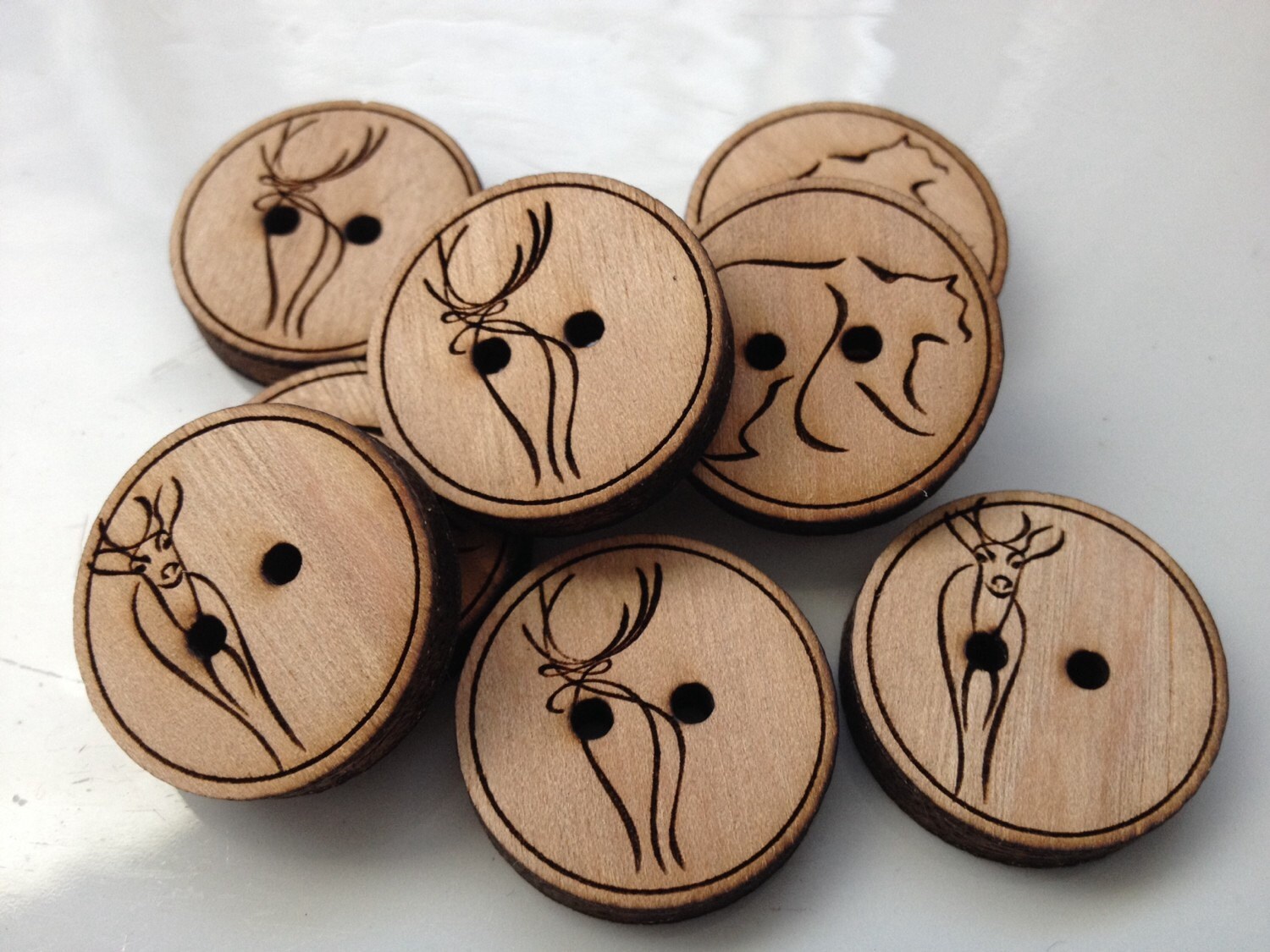 Forest Animal Button Custom Button Design Button - Etsy Israel