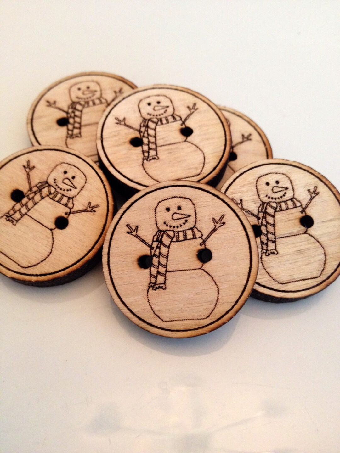 Custom Button, Design, Snowman Button, Personalized, Christmas Button ...