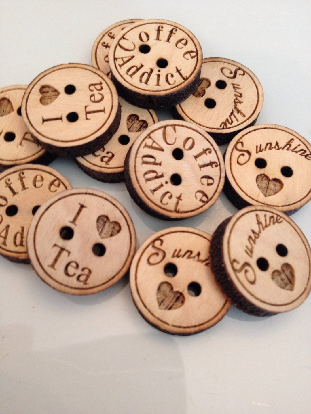 Custom Button, Mug Cozie Button, Coffee Button, Tea Button, Sunshine ...