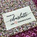 Colour Large Blanket Tag, Label for Blanket, Wedding Gift, Couple Name ...