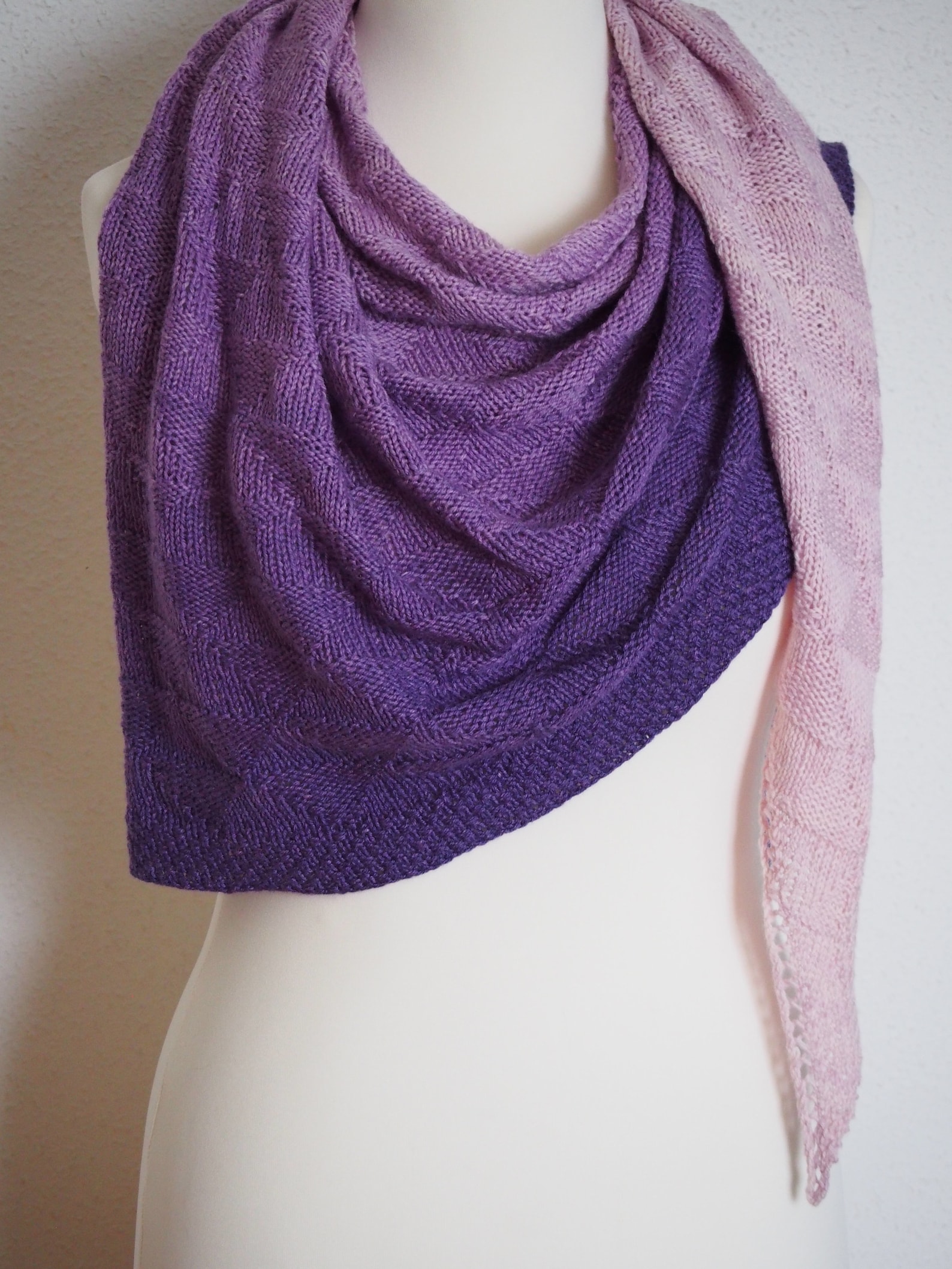 Illuminati Shawl Easy Reversible Shawl Knitting Pattern | Etsy