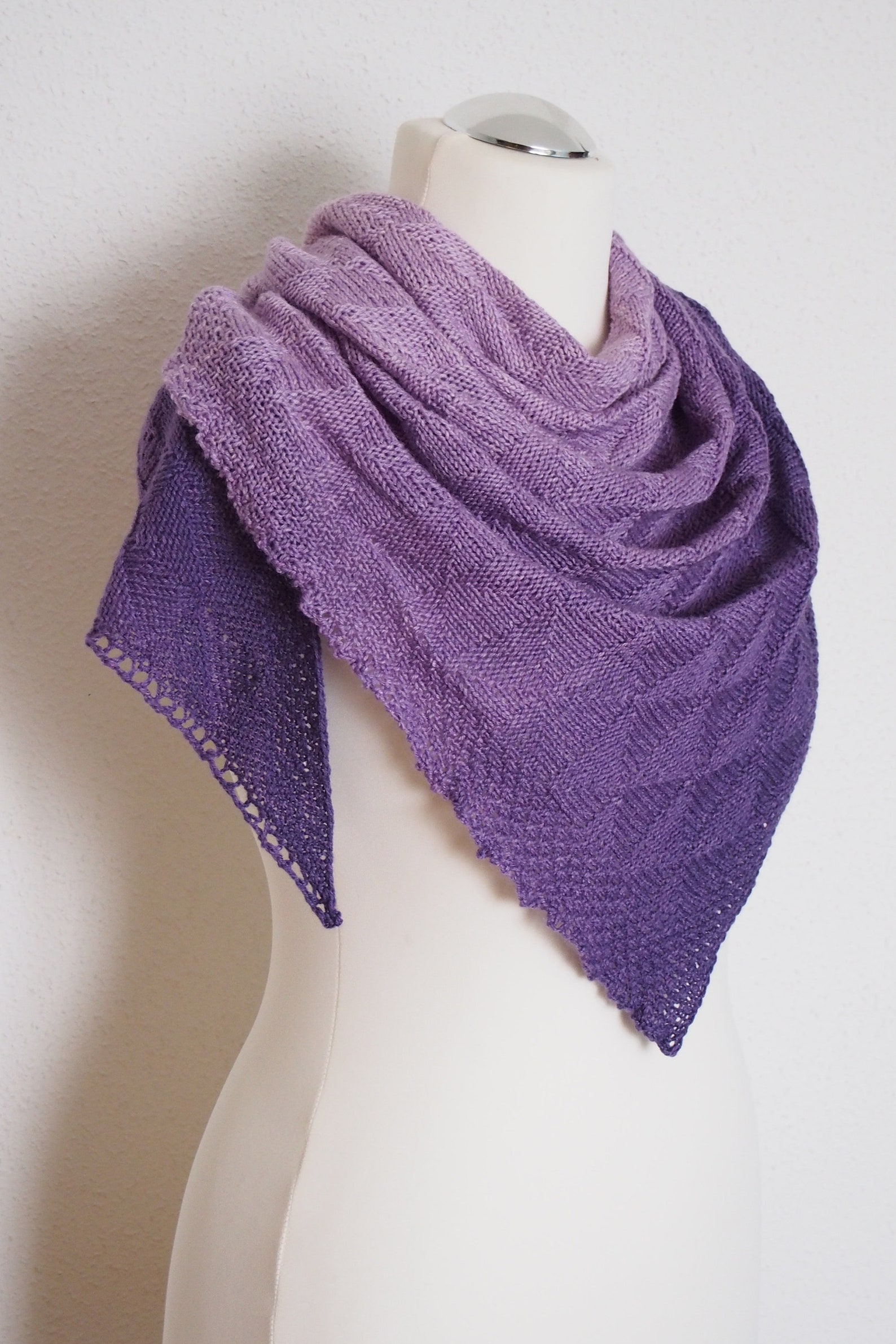 Illuminati Shawl Easy Reversible Shawl Knitting Pattern | Etsy