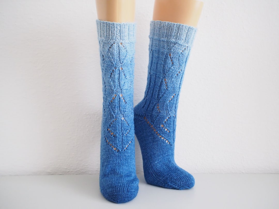 Wellenreiter* Easy Knitting Pattern for Adult Socks - Etsy