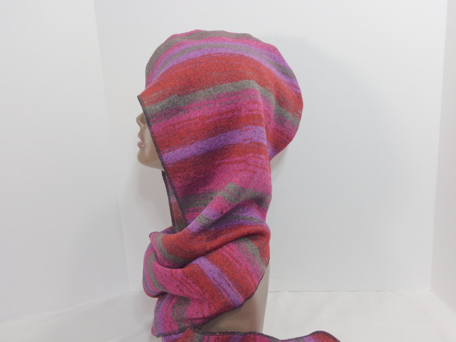 These Hooded / Scarf Sets Come as a One Piece Item. They Are Unique in ...