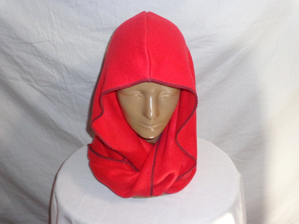 Hoods: Hood/scarf Set One Piece Garment, Hood Form Fitting, Scarf ...