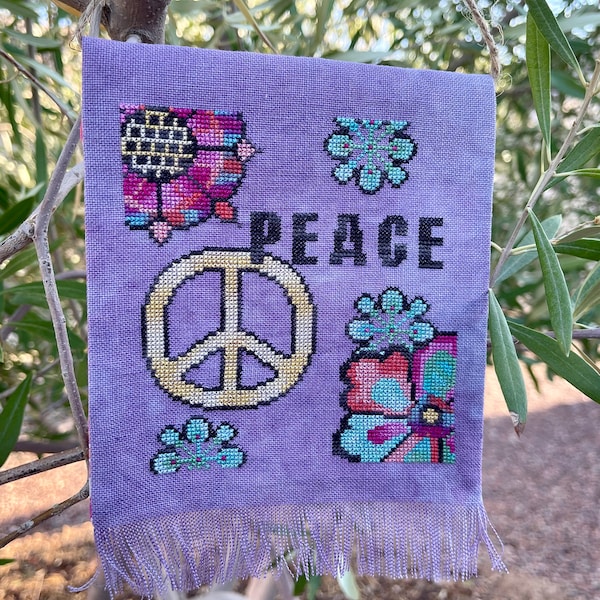 Peace Prayer Flags - Etsy