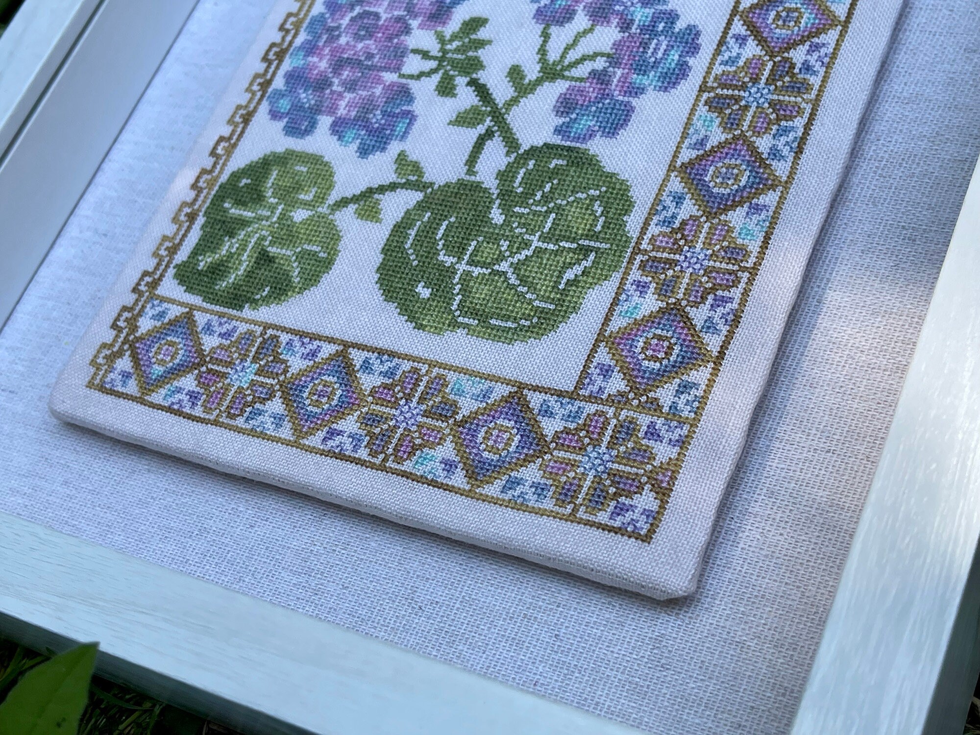 Florigraphica 2 Hydrangea Digital Cross Stitch Pattern PDF - Etsy