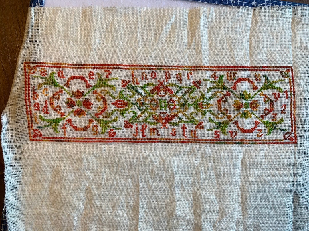 Filigree in Rose PDF Cross Stitch Pattern - Etsy