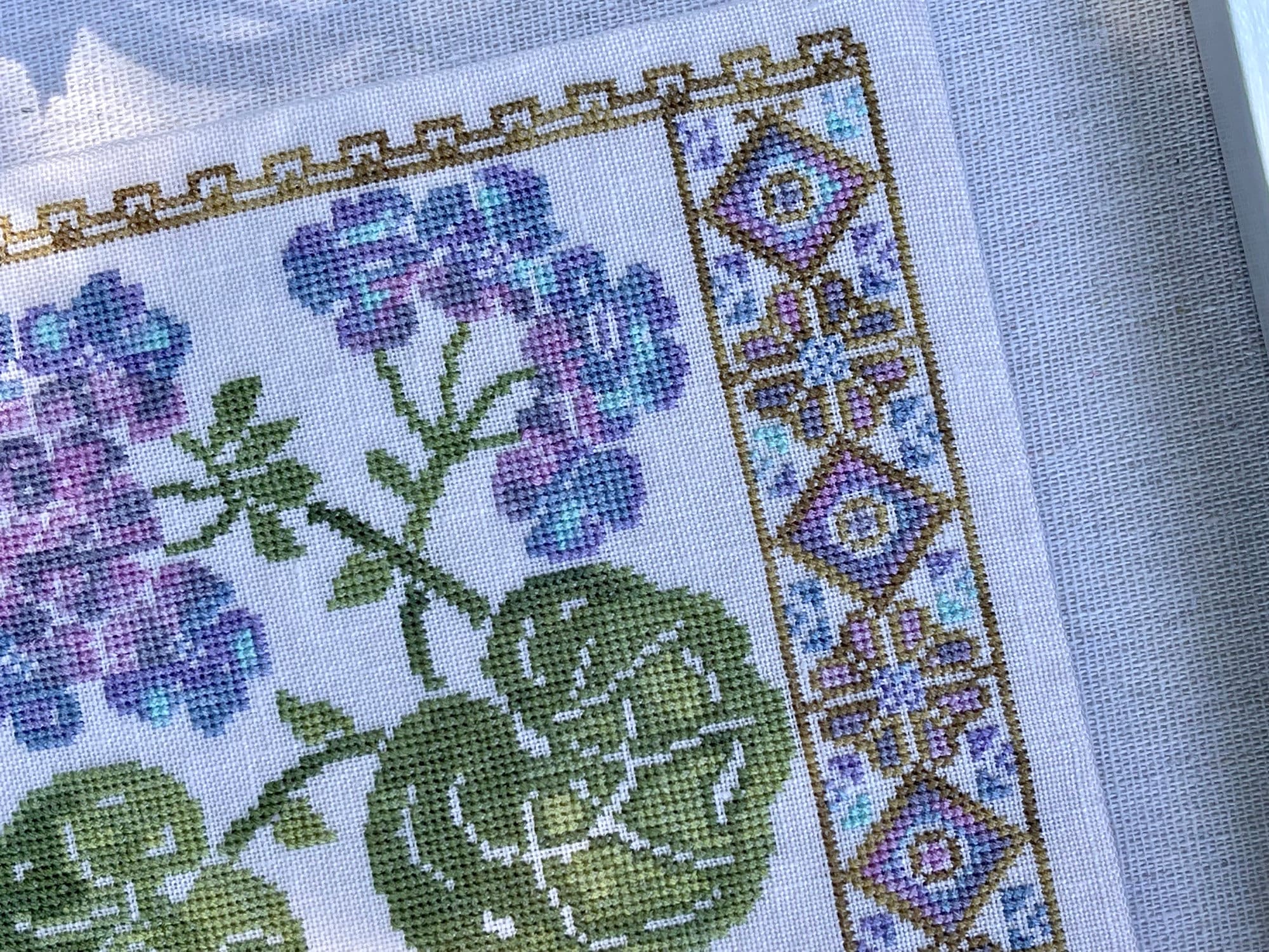 Florigraphica 2 Hydrangea Digital Cross Stitch Pattern PDF - Etsy