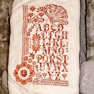 Arabesque Digital Cross Stitch Pattern PDF - Etsy