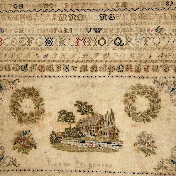Reproduction Sampler - Etsy
