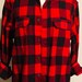 CUSTOM MEDIUM up Cycled Flannel With Lace - Etsy