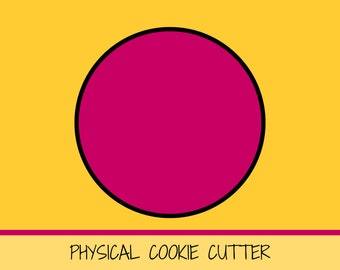 Classic Round Circle Cookie Cutter Basic Shape for Any Project Cuts ...