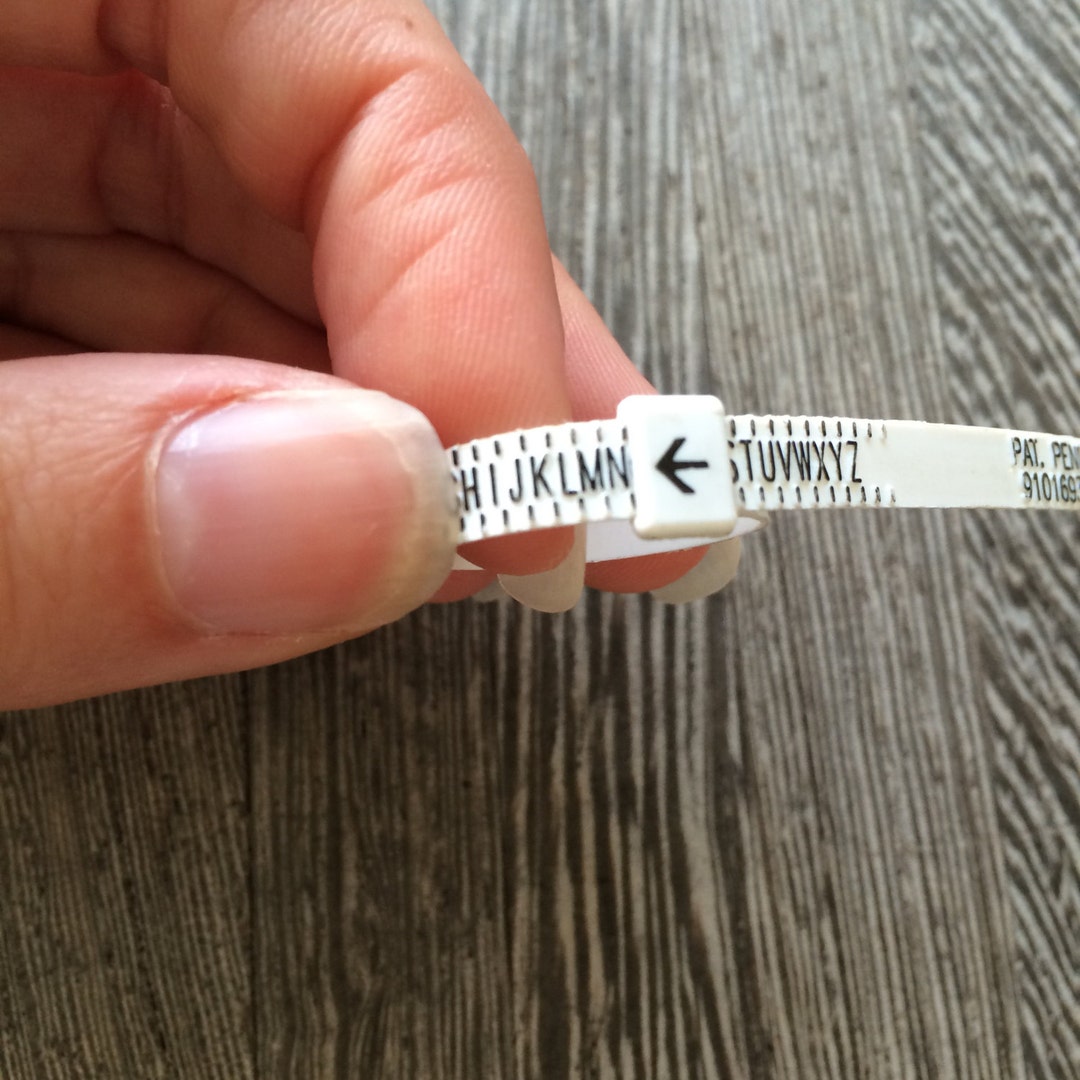 Ring Size Measure, Finger Size Measure, Finger Sizer, Find Your Ring ...