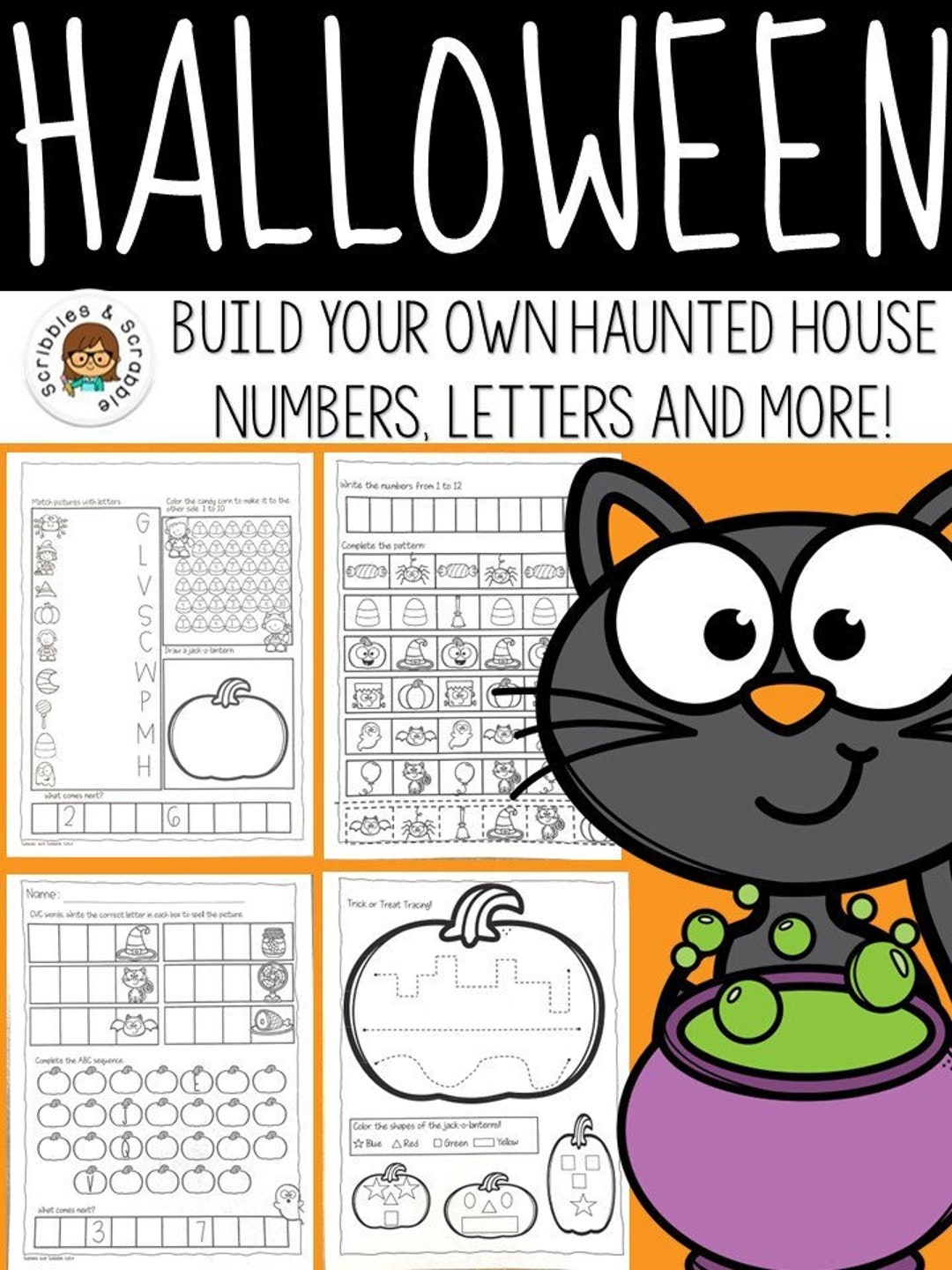 Halloween Activities for Preschool and Kindergarten Homeschool ...