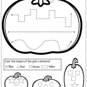 Halloween Activities for Preschool and Kindergarten Homeschool ...