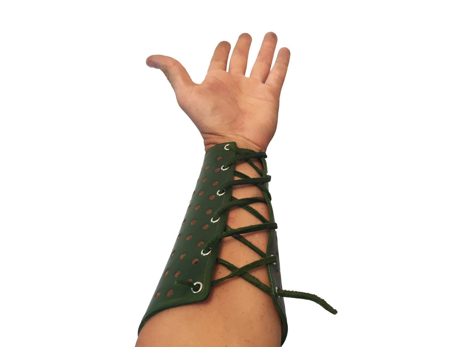 Elven Archery Hand Guard / Medieval Hand Guard / Leather - Etsy