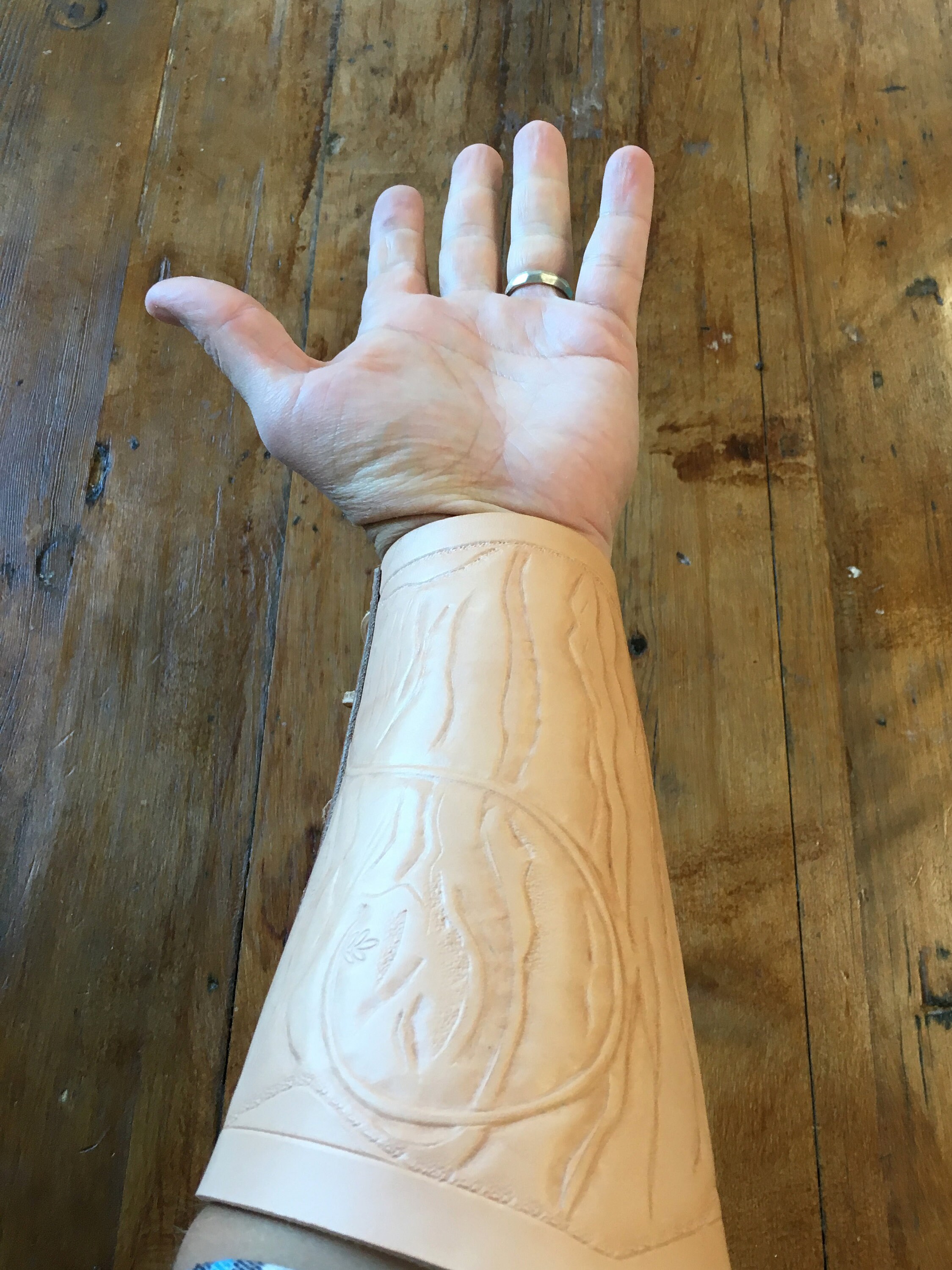 Archery Hand Guard / Elf Hand Guard / Wood Elf Archery Hand Guard ...