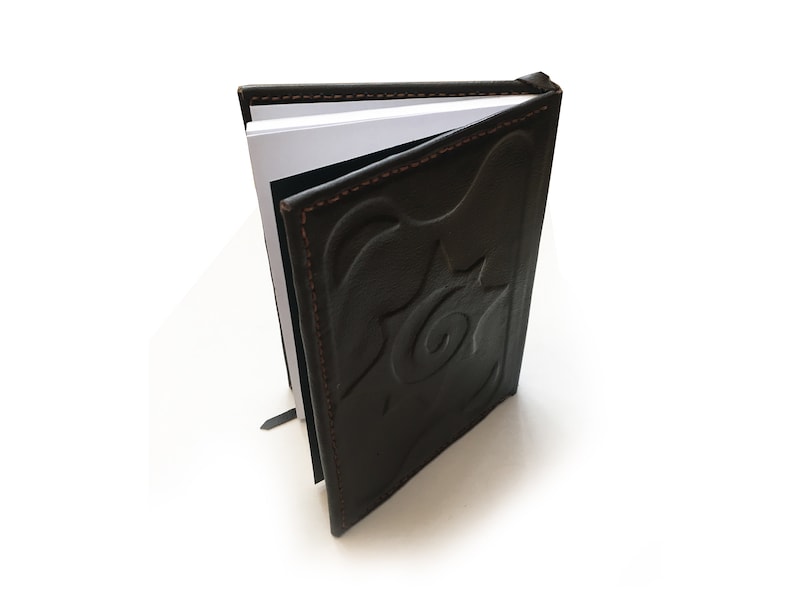 Witch Leather Book Magician Book Journal Notebook - Etsy