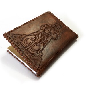 Witch Leather Book Magician Book Journal Notebook - Etsy