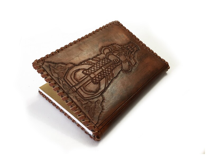 Witch Leather Book Magician Book Journal Notebook - Etsy