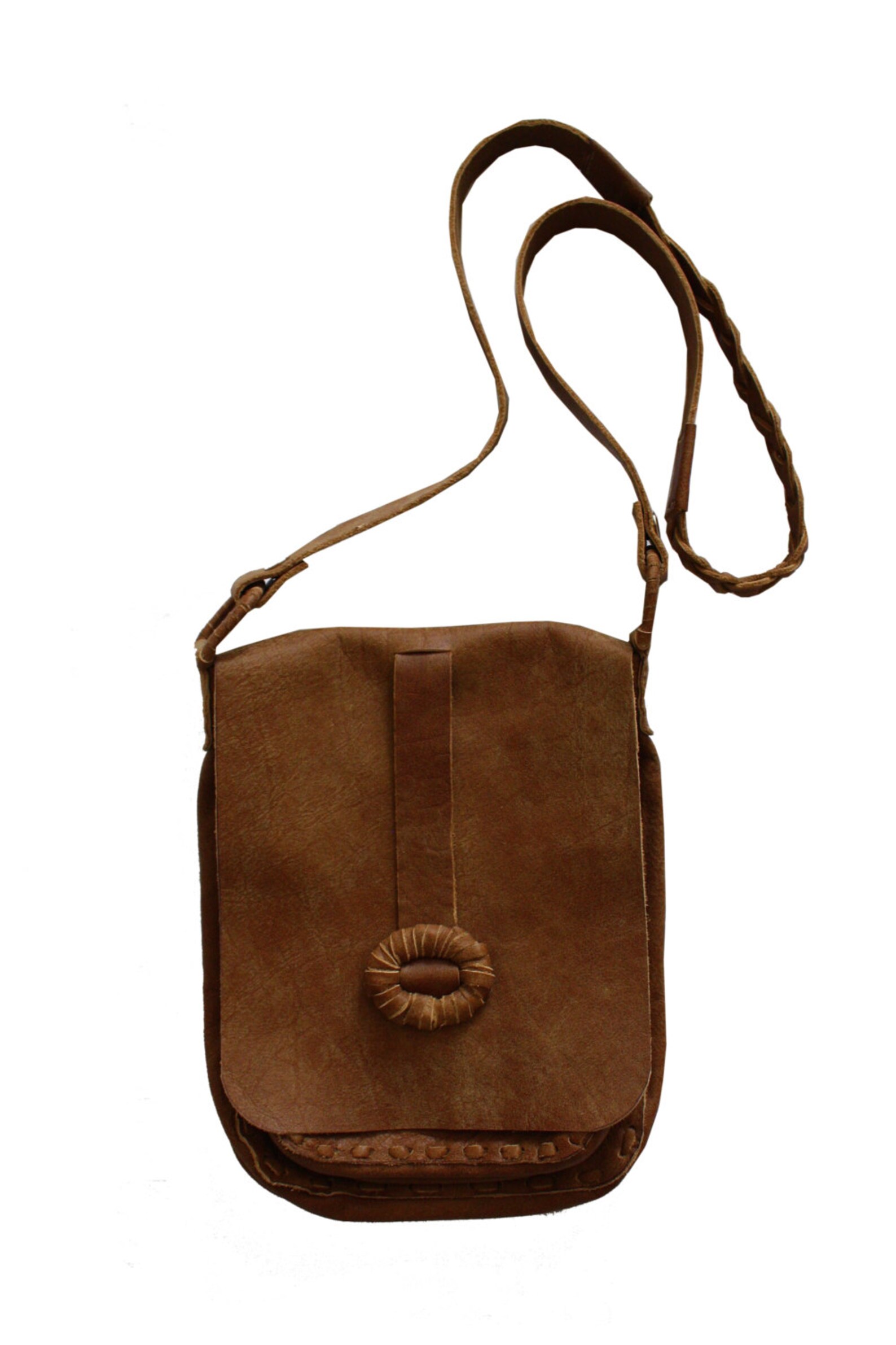 Goa Shoulder Bag Leather Handmade Bag Shoulder Bag Handmade Bag Hippie ...