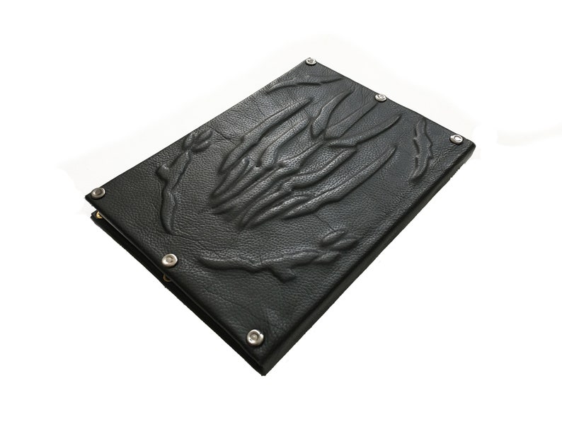 Witch Leather Book Magician Book Journal Notebook - Etsy