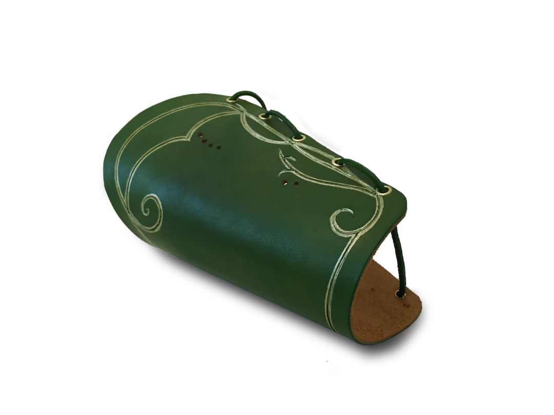 Elven Archery Hand Guard / Medieval Hand Guard / Leather Handmade ...