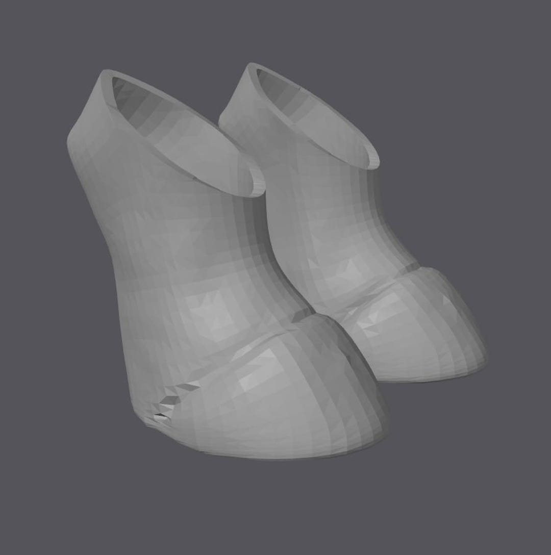 Digitigrade Hooves 3D Printing File (STL) - Etsy