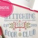 Stitching Book Club Logo Pattern Download - Etsy