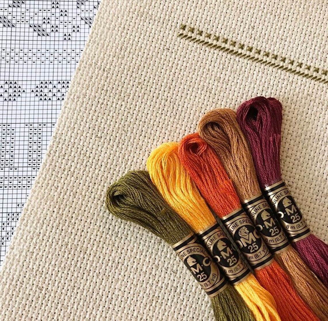 Autumn Sampler Cross Stitch Pattern Download - Etsy
