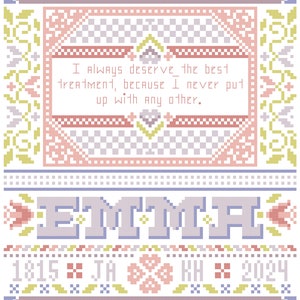 Emma Stitch-a-long Pattern (digital Pattern Only) - Etsy