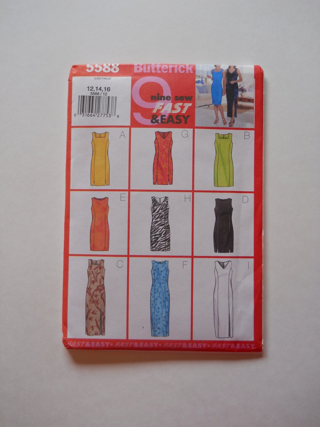 Vintage Butterick Classic Dresses Sewing Pattern / New / Never - Etsy