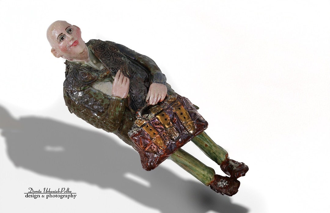 A Hunchback on the Go Wall Sculpture From the parallel World Collection ...