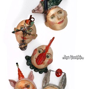 Clown Unspecified Character. My Head is Light and Creative Ceramic ...