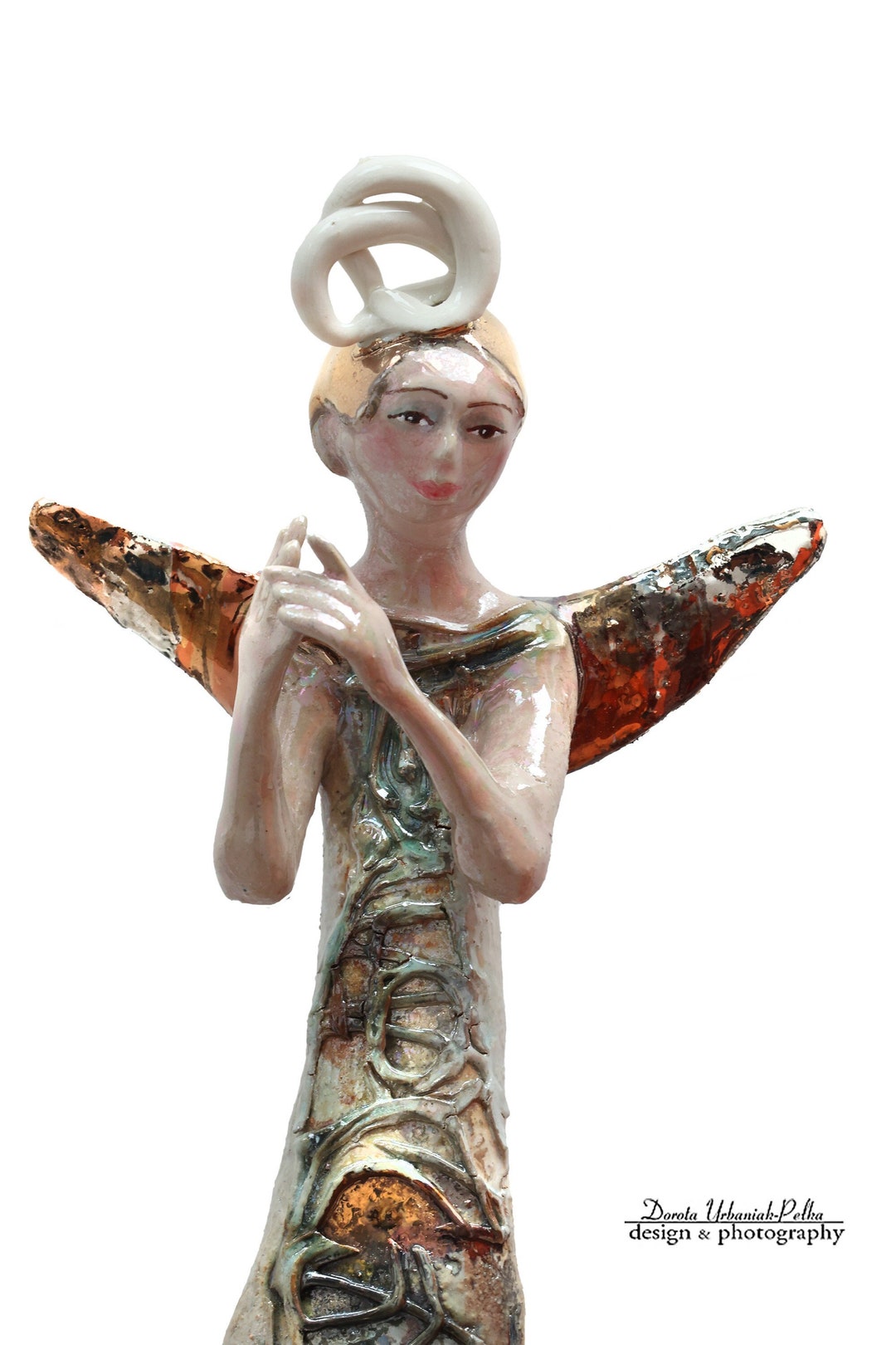 Golden-haired Angel With Finger. the parallel World Collection From ...