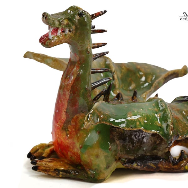 Ceramic Dragon - Etsy