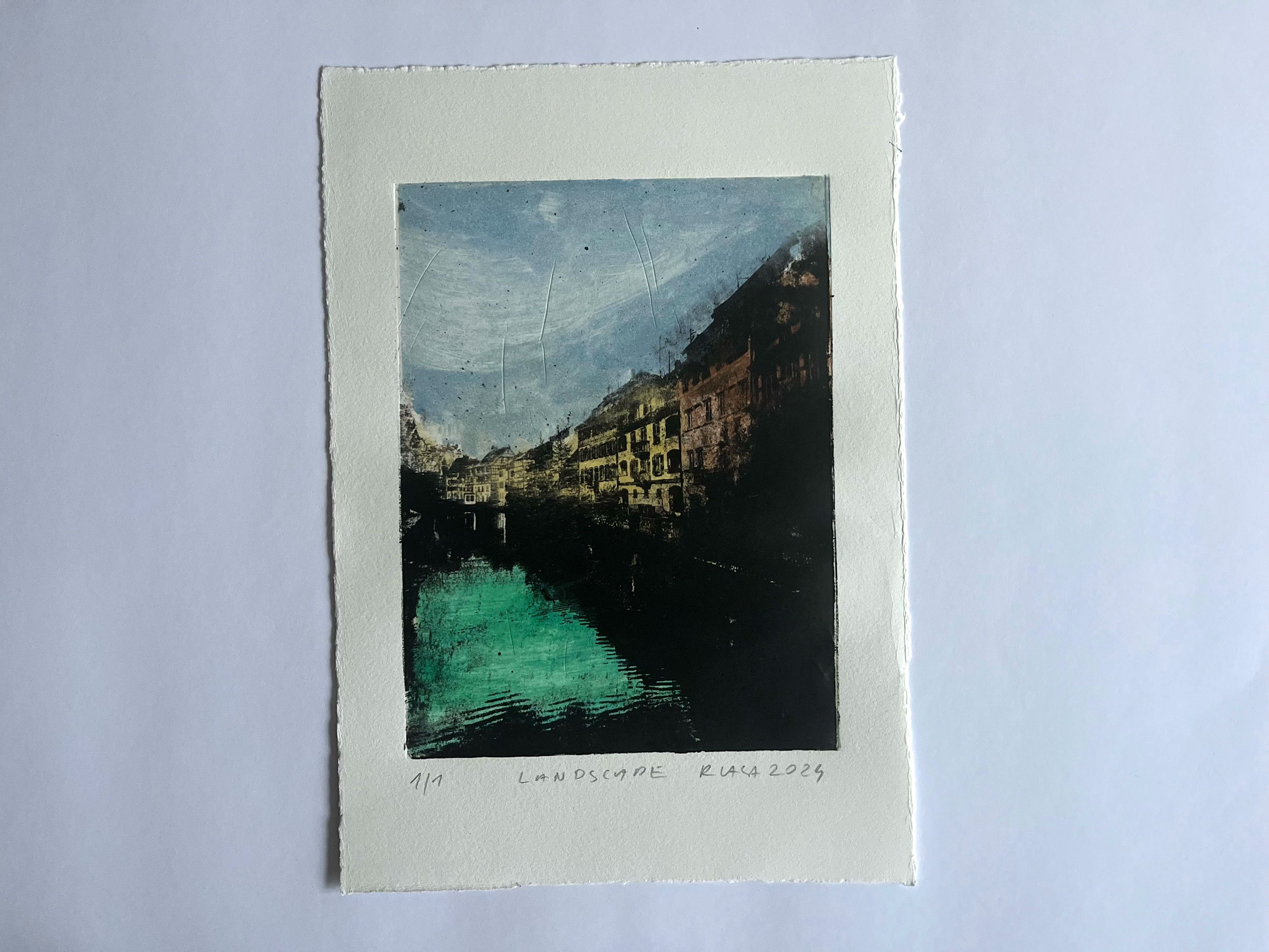 Roman LASA landscape Monotype/prints 2024 - Etsy