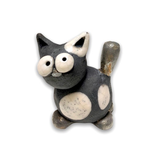 Cat Raku - Etsy