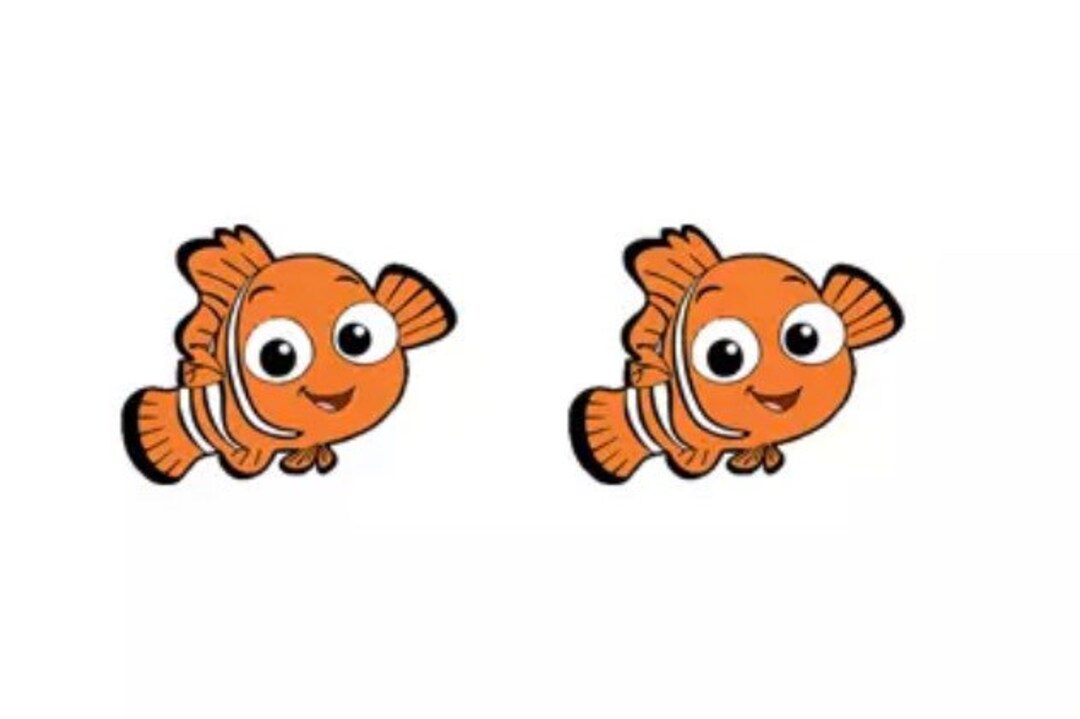 Cute Cartoon Finding Nemo Dory and Nemo Fish Epoxy Handcraft - Etsy