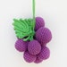 Grapes Baby Gym Toys 1 Pc - Rattles Play Gym,baby Shower, Fruits Play ...