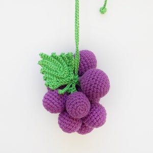 Grapes Baby Gym Toys 1 Pc - Rattles Play Gym,baby Shower, Fruits Play ...