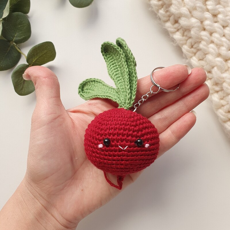 Crochet Keychain - Etsy