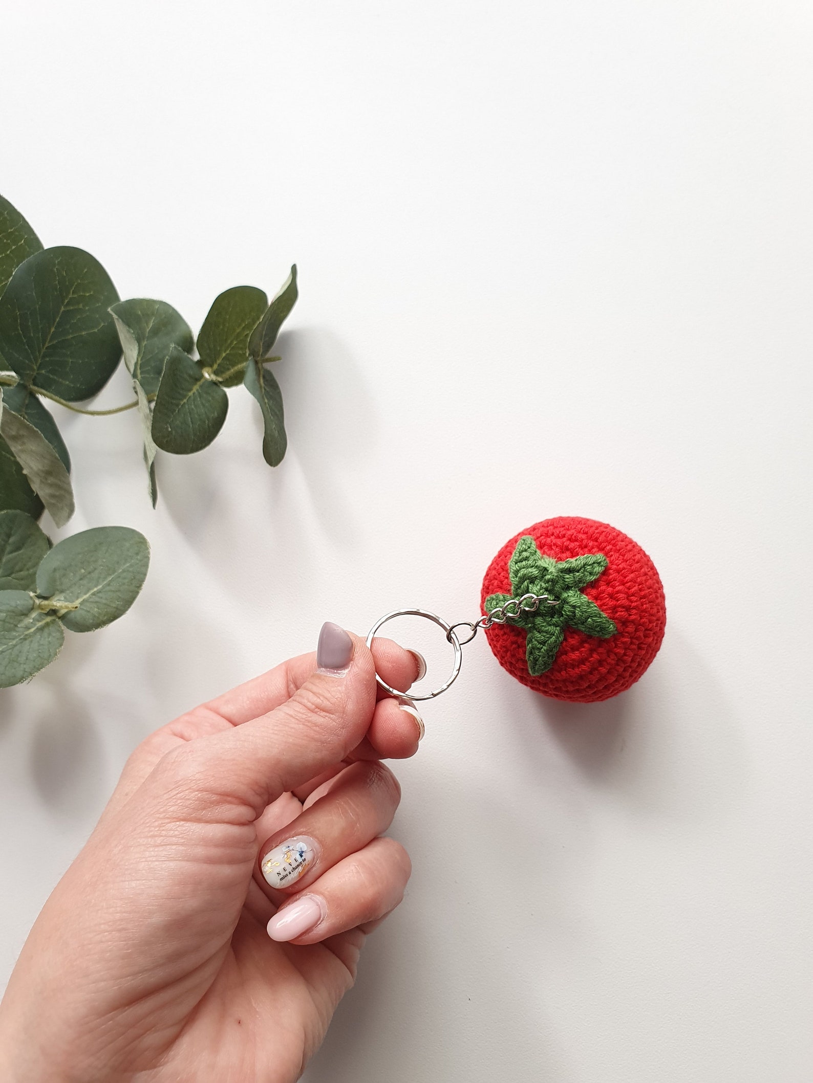 Eggplant Kawaii Keychain crochet Keychain Amigurumi - Etsy