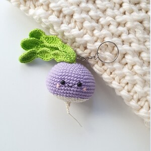 Turnip Kawaii Keychain - 1 Pc, Gift for Girls, Nursery Decor ...