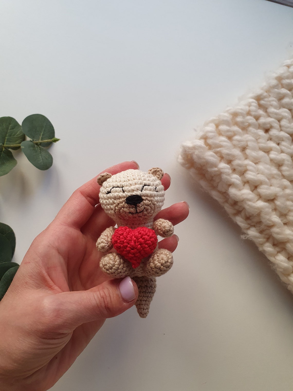 Otter crochet Otter mini otter toy Pocket Otter sea otter | Etsy