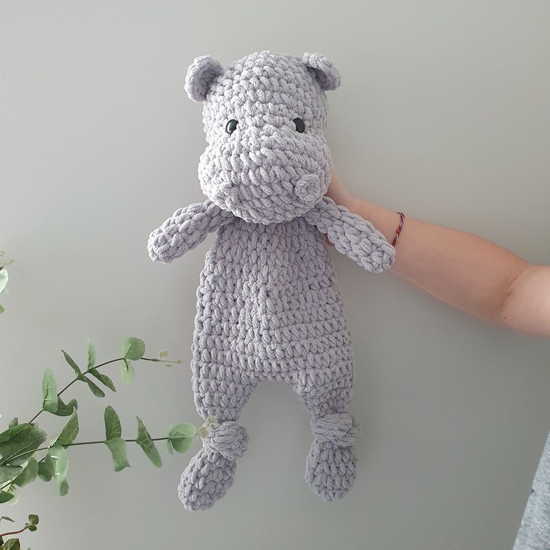 Crochet Hippo - Etsy