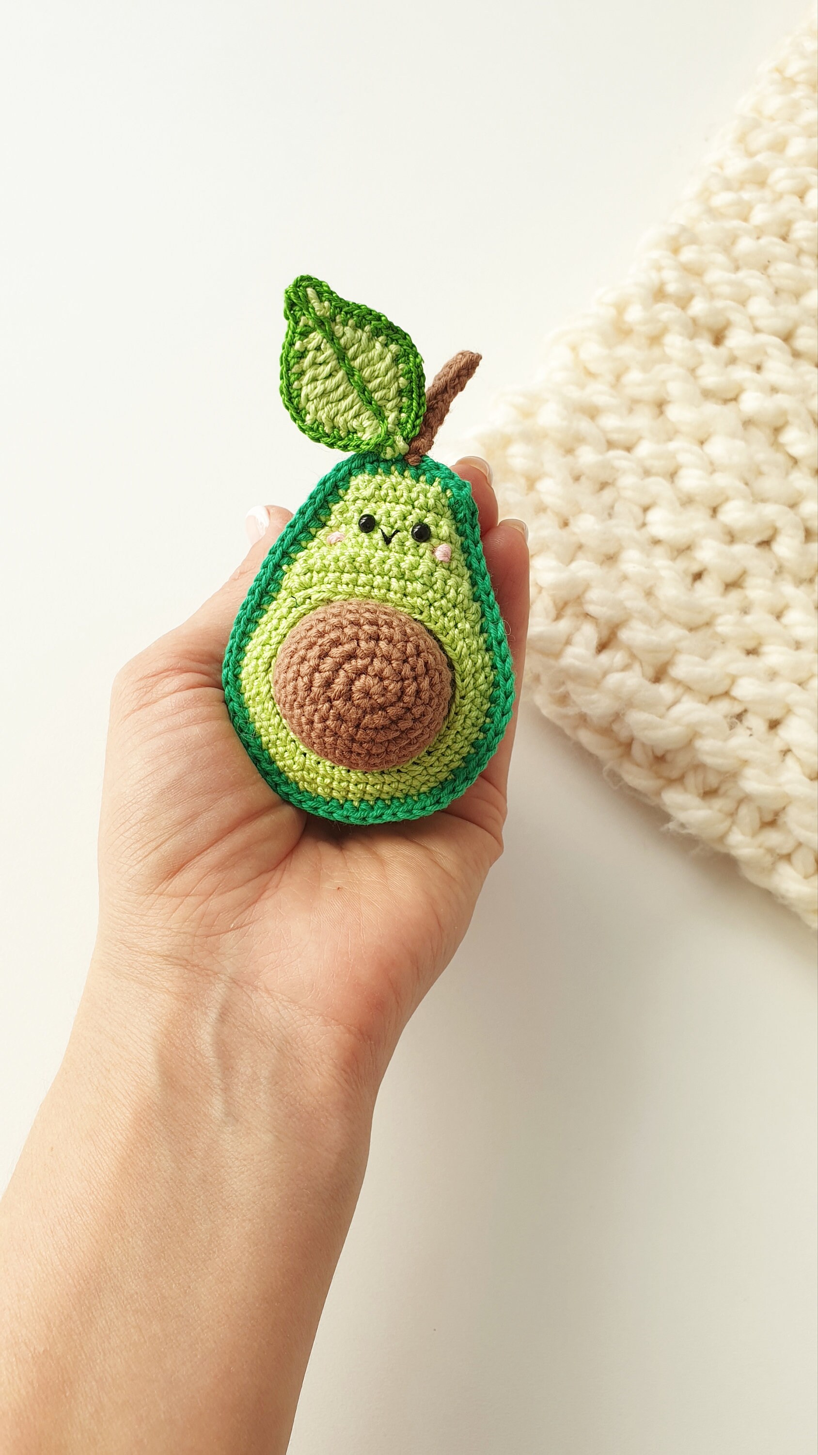 Crochet avocado toy Crochet avocado Crochet toy food Play | Etsy